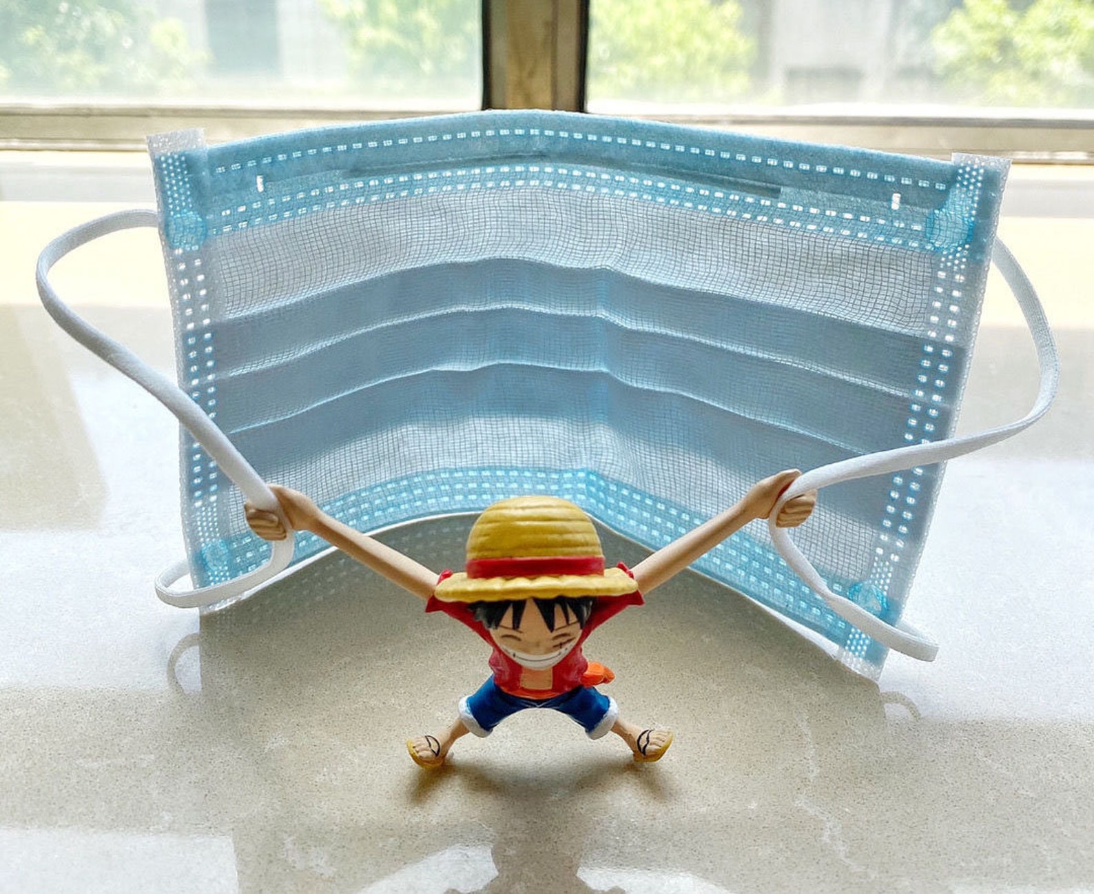 One Piece Luffy Face Mask socio Protectores de oído Máscara de | Etsy