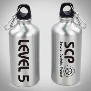 SCP Foundation Water Bottle Outdoor Sports Bottle - Etsy