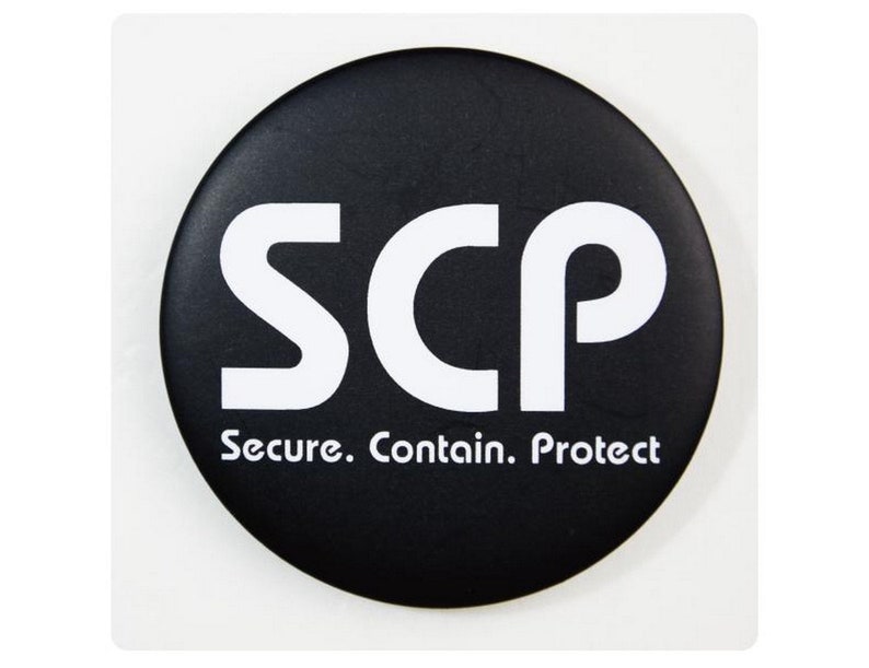 Scp Foundation Pin Etsy