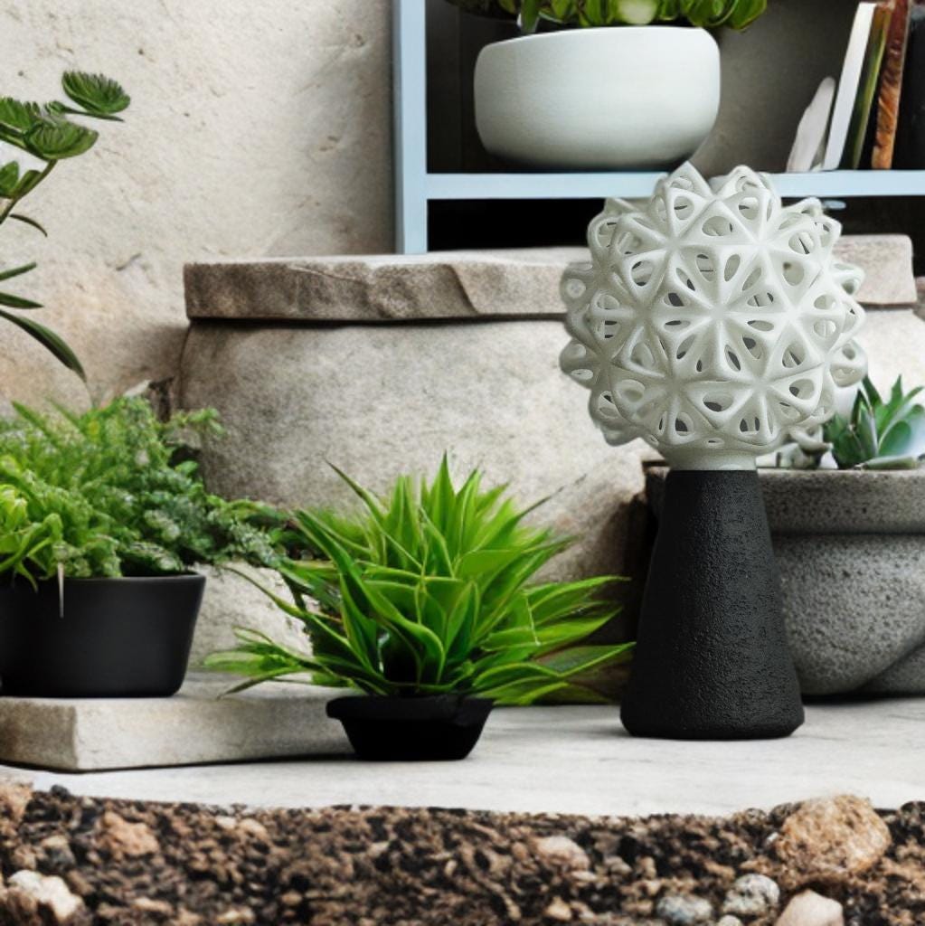 Geostar Lamp Geometric Modern Lighting 3D Printed Lamp Parametric ...