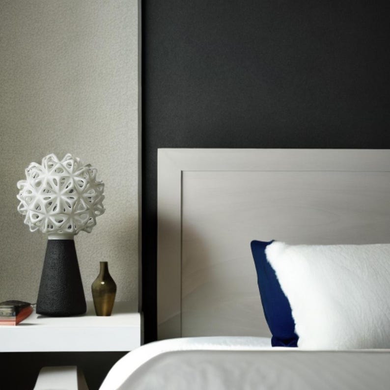 Geostar Lamp | Geometric Modern Lighting | 3D Printed Lamp | Parametric ...