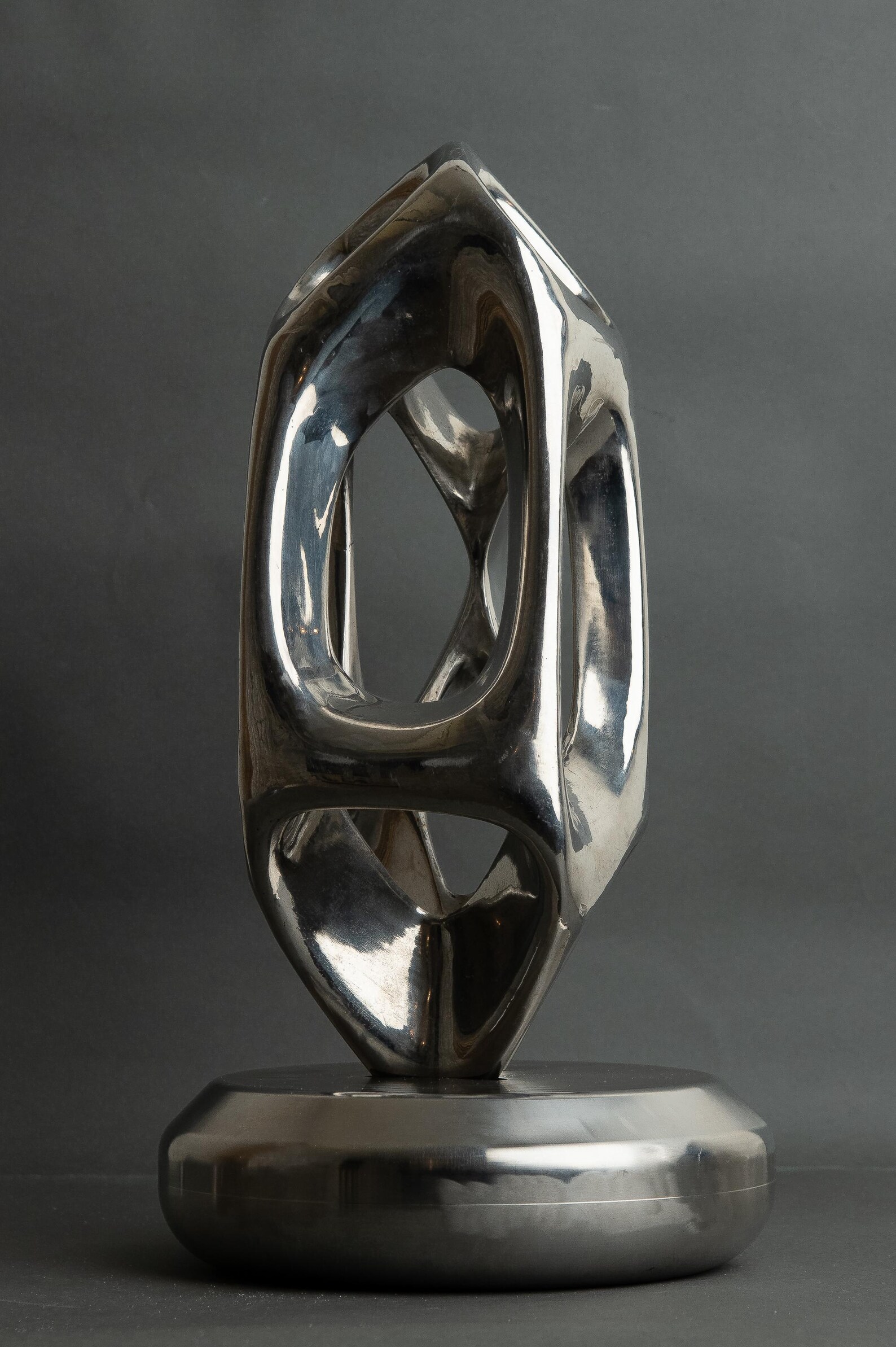 Stainless Steel Meteorite Sculpture Modern Art Decor Abstract Metal ...