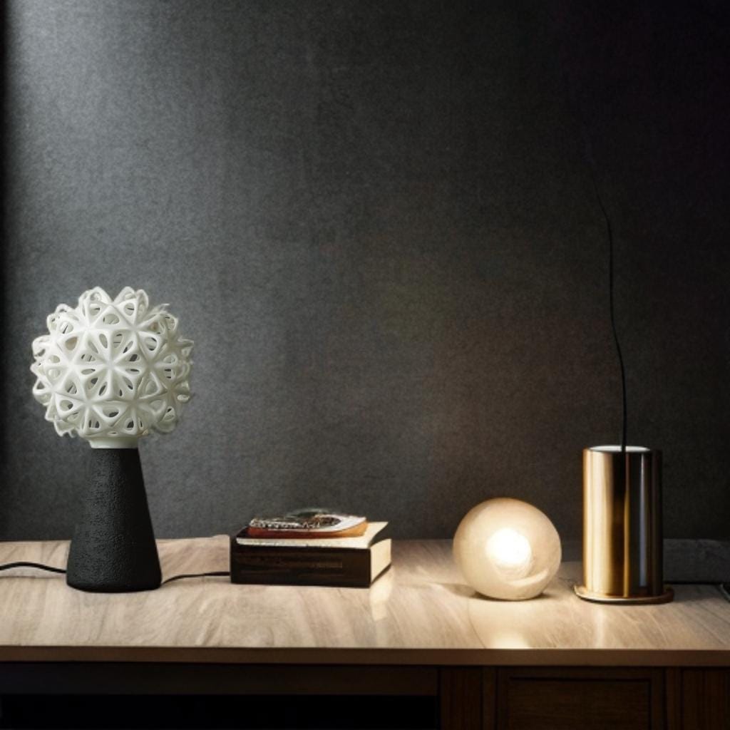 Geostar Lamp | Geometric Modern Lighting | 3D Printed Lamp | Parametric ...