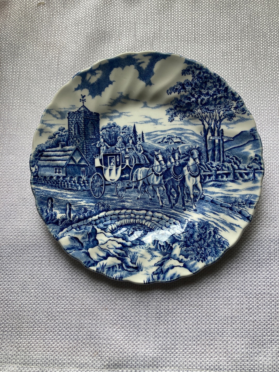 Vintage Myott Royal Mail Plate- Made in England- Staffordshire Ware - Etsy