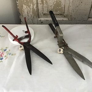 Vintage Grass Clippers/shears- Craftsman Stainless Steel- Wiss USA NO ...