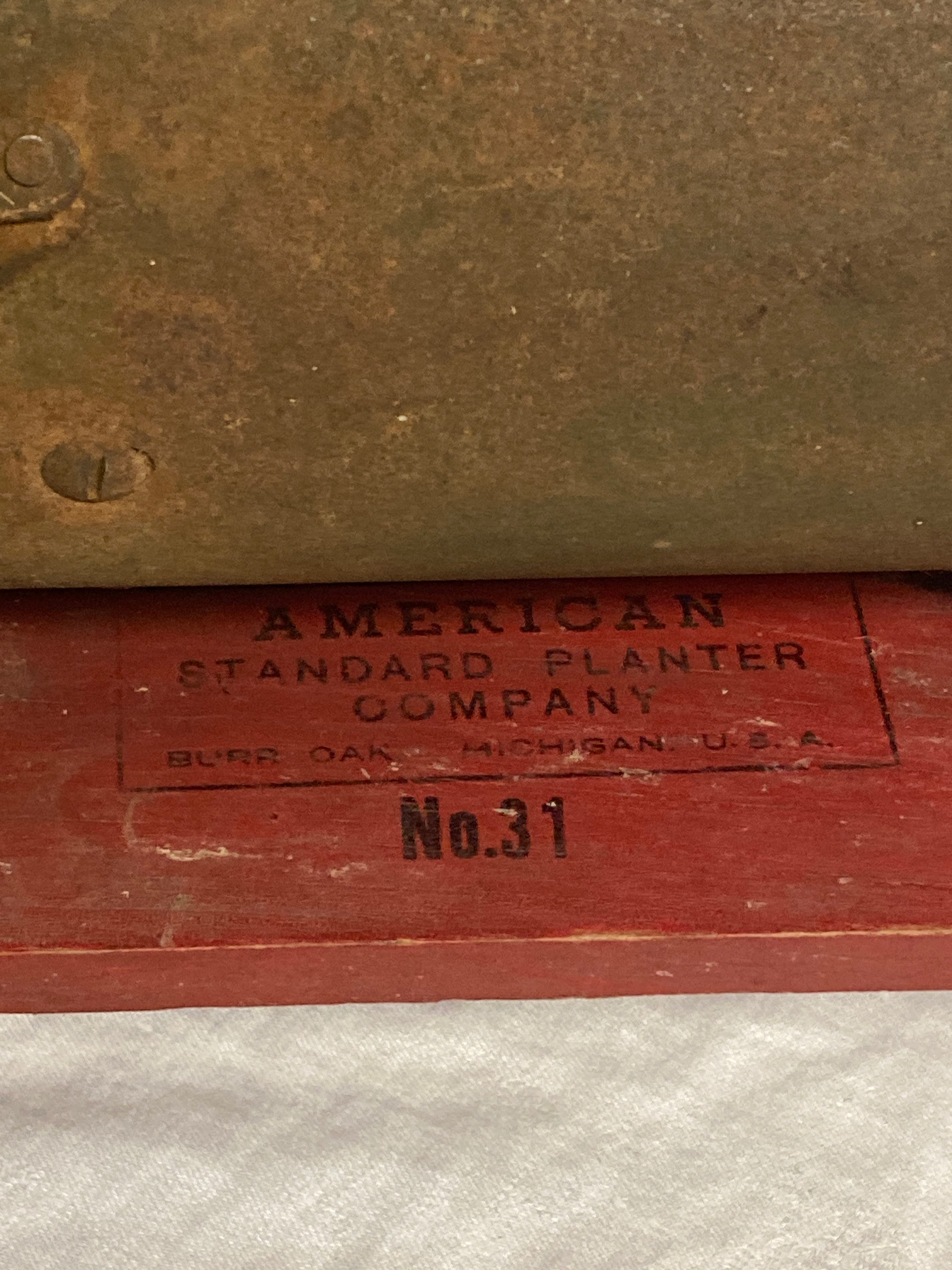 American Standard Planter Company, Burr Oak, Michigan No.31 - Etsy