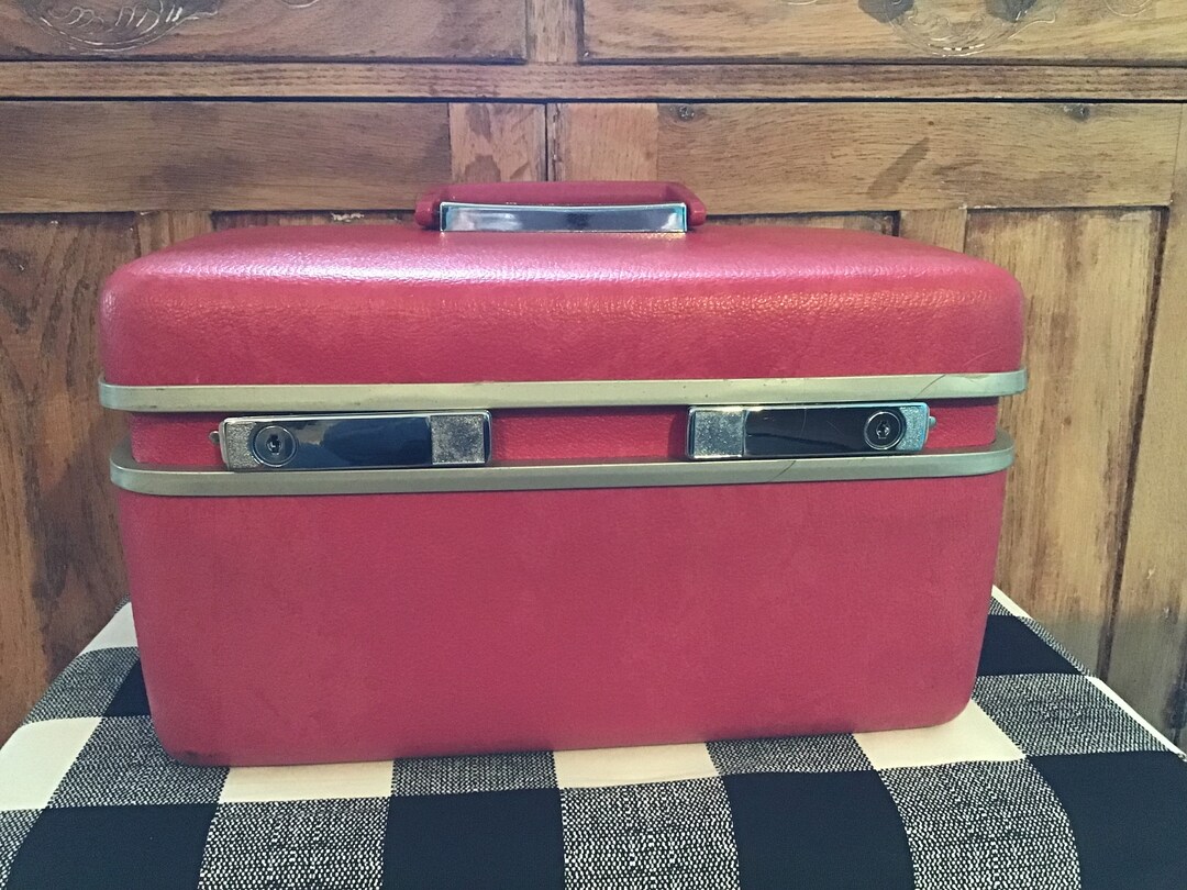 Vintage Samsonite Royal Traveler Pink Train Case Suitcase - Etsy