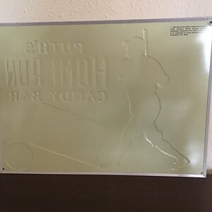Ruths Home Run Candy Bar Metal Sign 1991 - Etsy