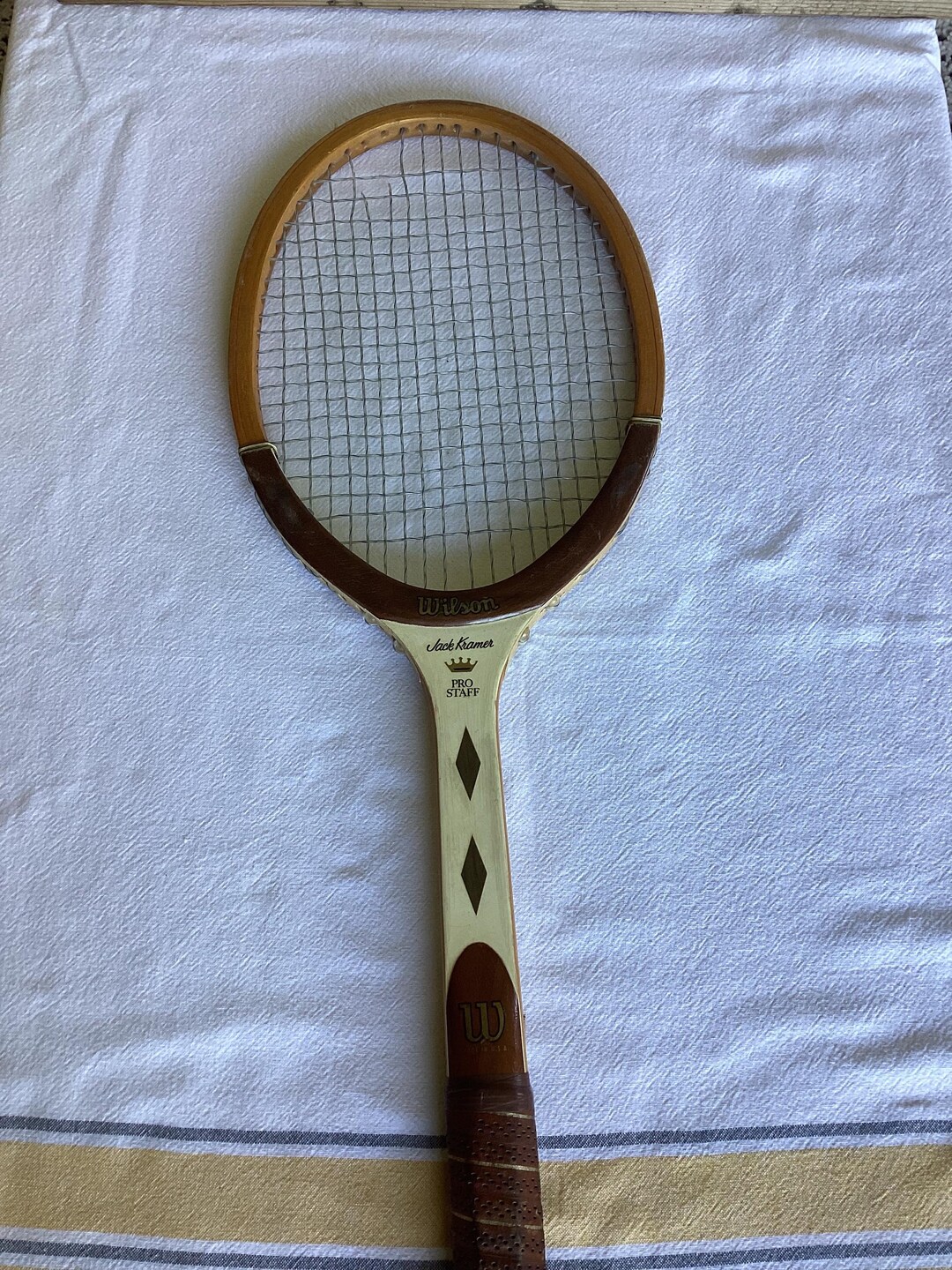 Vintage Wilson Jack Kramer Pro Staff Tennis Racket, Made in the USA - Etsy