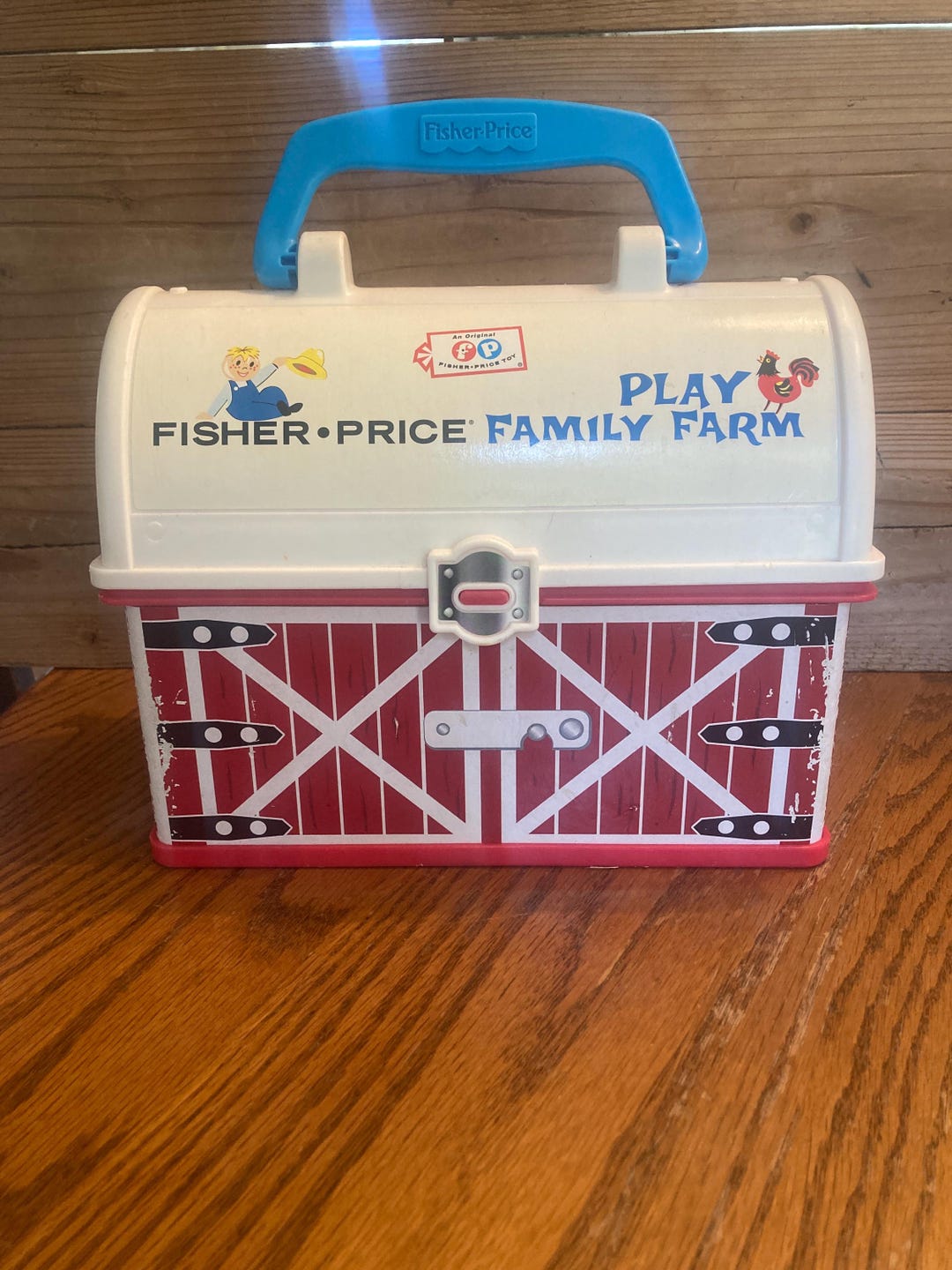 Fisher Price Family Play Farm- Plastic Storage Case - Etsy
