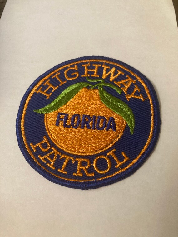 Florida highway patrol patch - Gem