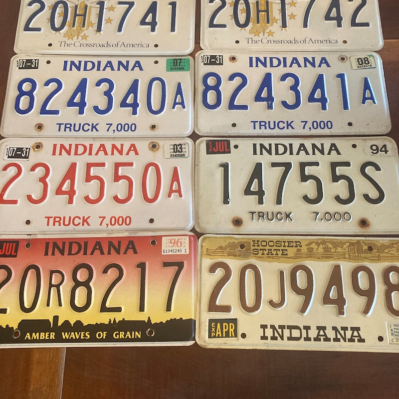 Old License Plate - Etsy