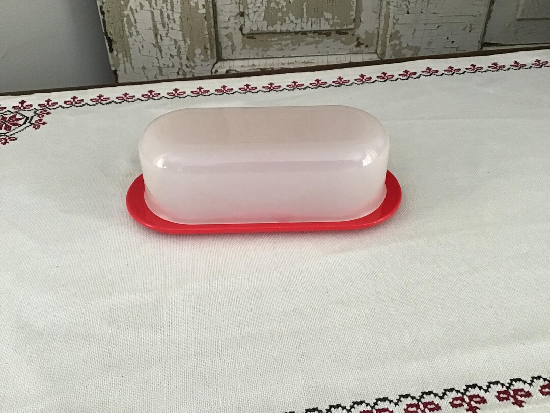 Tupperware Butter Dish 5080A-3 / 5079A-2 - Etsy