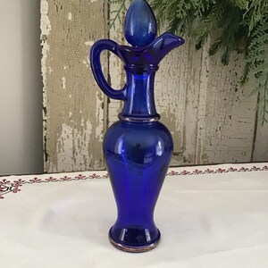 Vintage Avon Cobalt Blue Bath Decanter/urn. 1970’s - Etsy