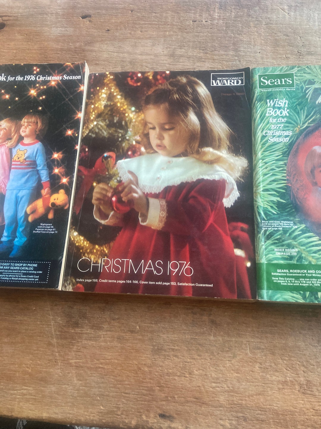Vintage Sears/montgomery Ward Christmas Books 1976-1977 - Etsy