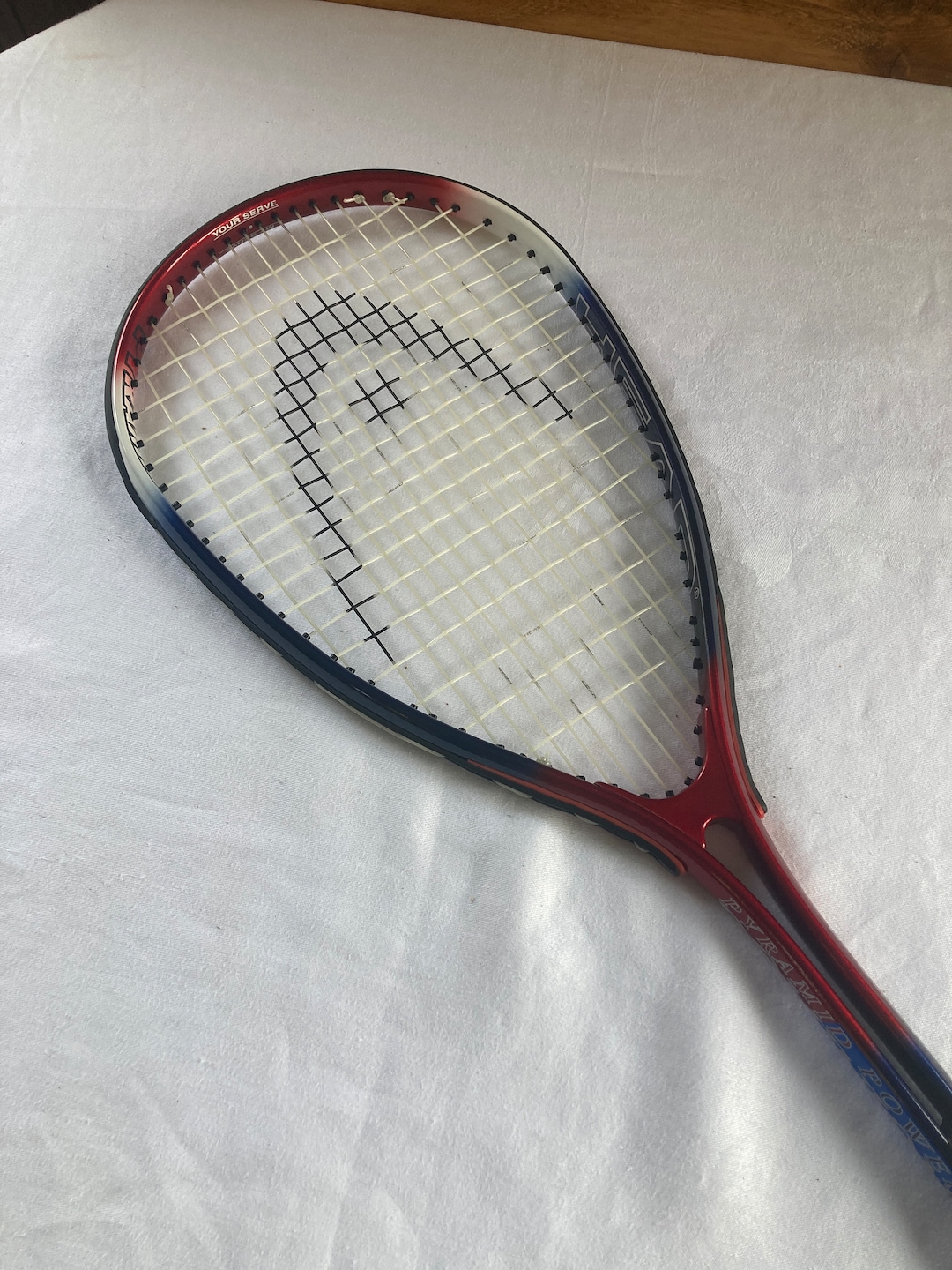 Head Pyramid Power Squash Racket With Cover - Etsy