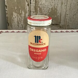 Vintage Spice Tin/glass Containers. (sold Separately) Durkee- Mccormick ...