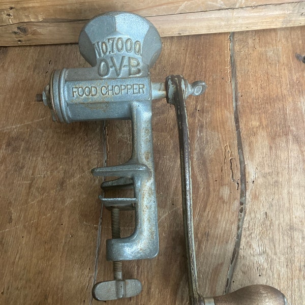 Antique Food Chopper - Etsy