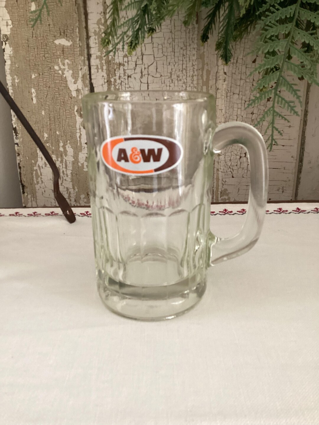 A&W Root Beer Glass Mug With Handle 16 Ounce - Etsy