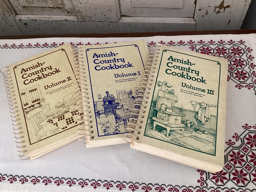 Amish Country Cookbook, Das Dutchman Essenhaus, Volumes L / Ll / Lll - Etsy
