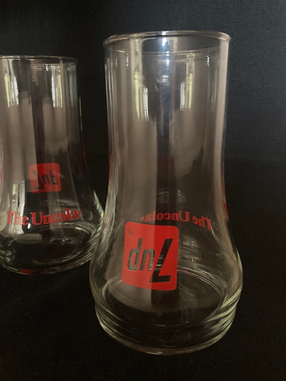 7-up Upside Down the Uncola Glass Vintage 70s Vintage 7-up - Etsy