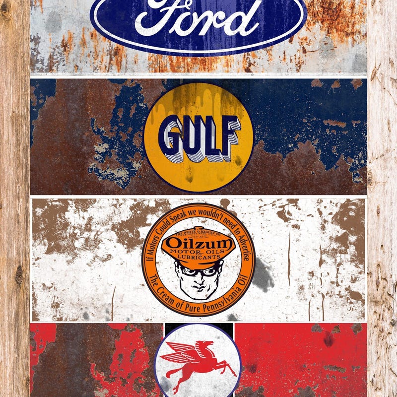 Mobile Oil Vintage - Etsy