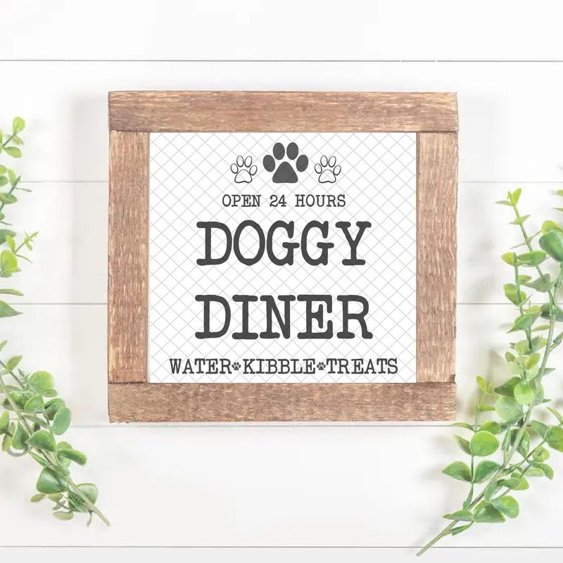 Doggy Diner Sign - Etsy