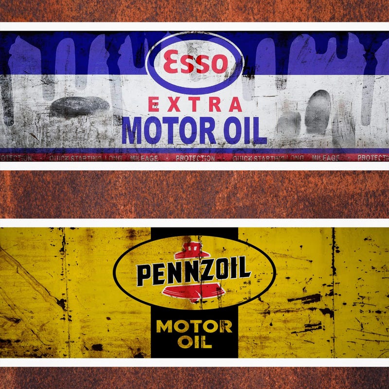 Shell Oil Signs - Etsy UK