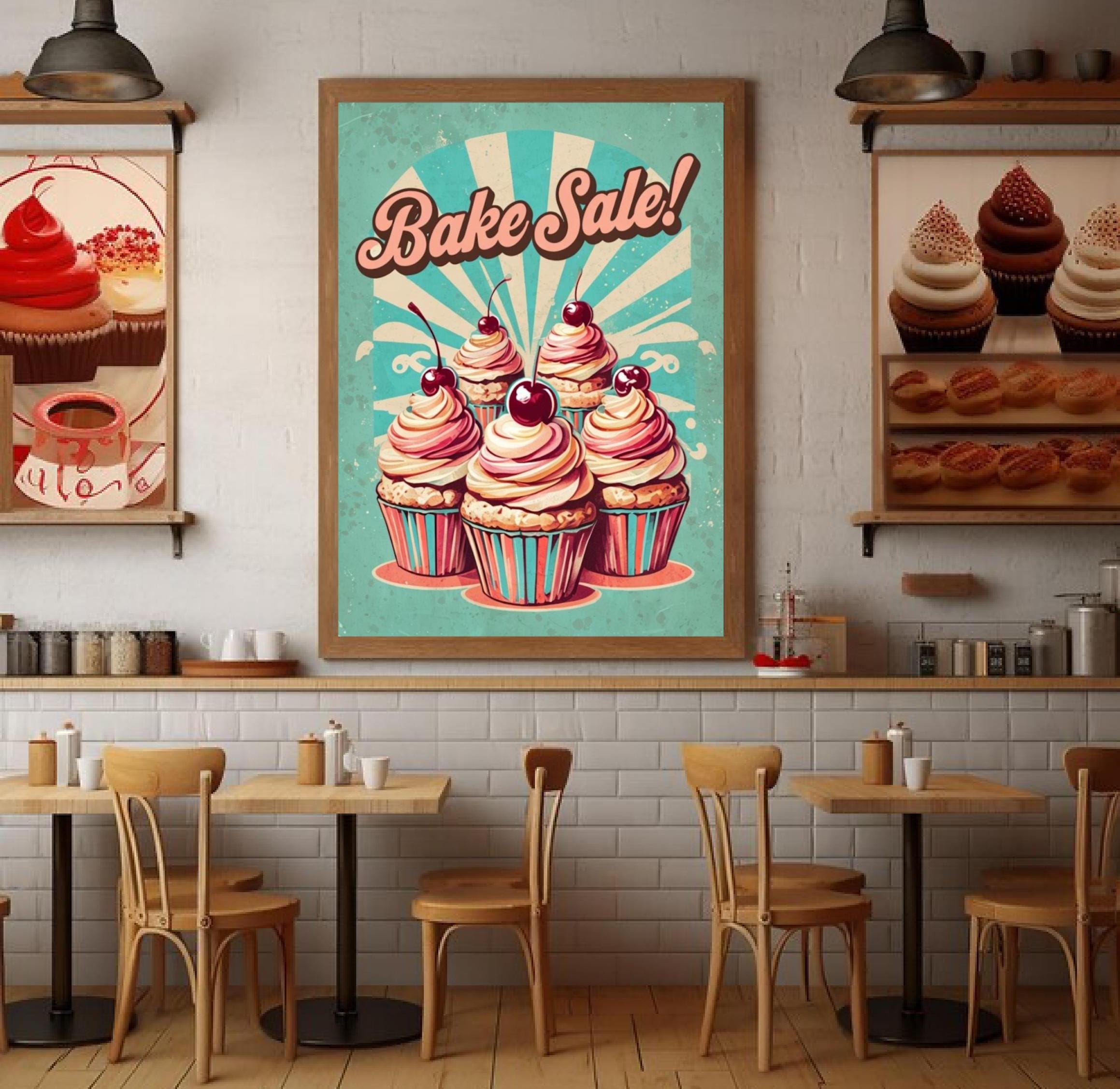Bake Sale! Printable Graphics *instant Digital Download PNG* (6 ...
