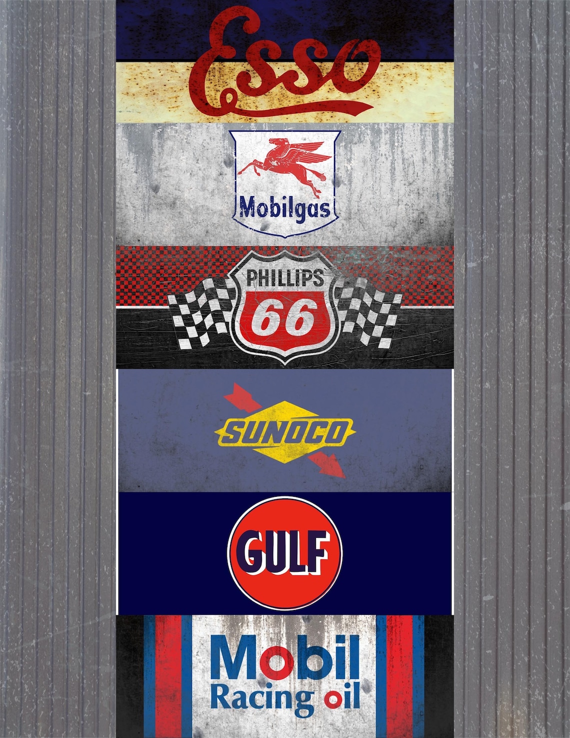 Vintage Motor Oil Brand Labels, Printable Graphics (digital Download ...
