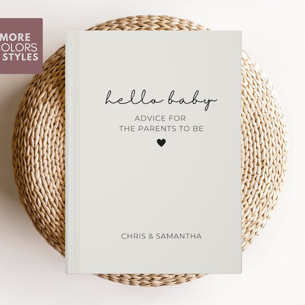 Baby Advice Book - Etsy