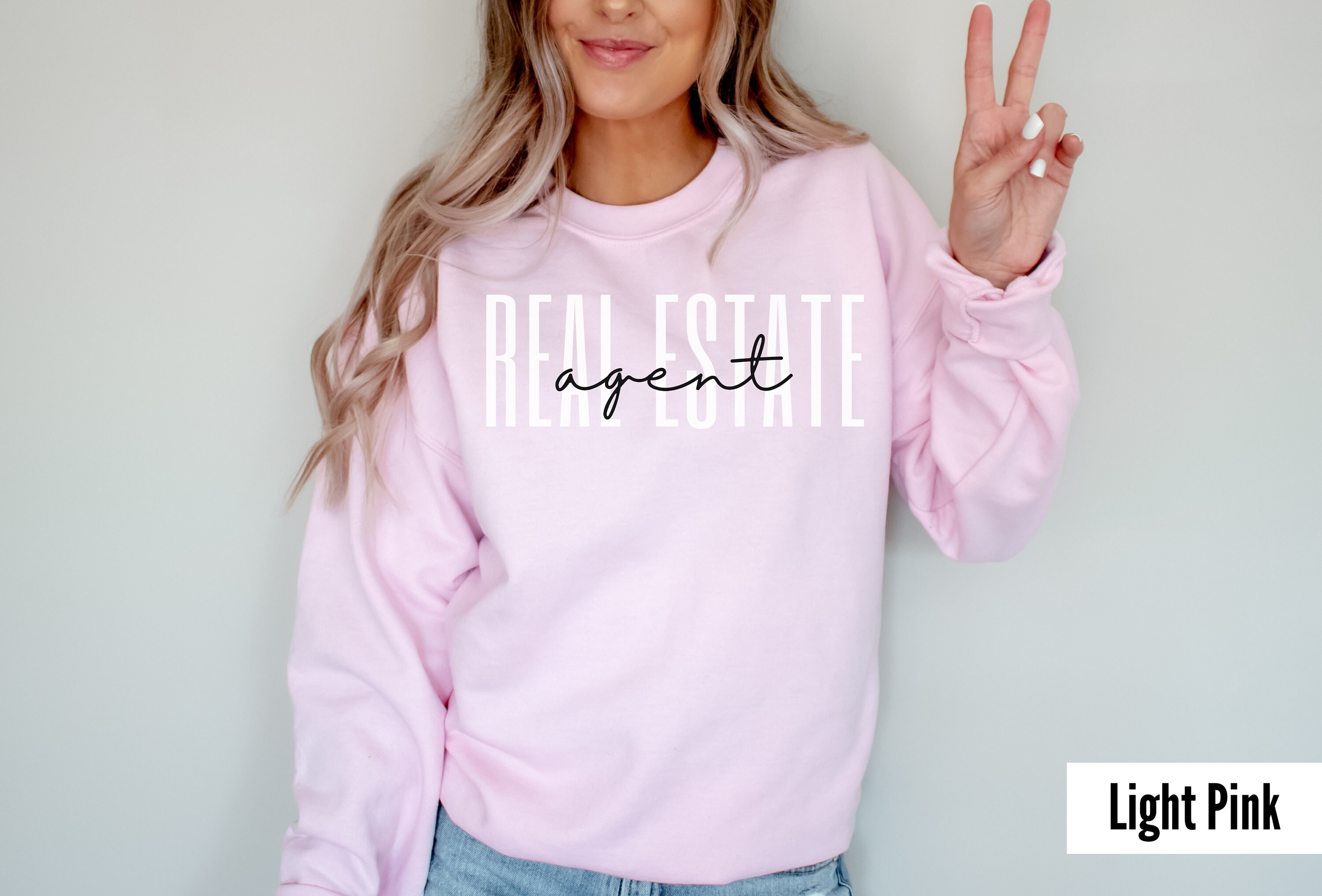 Custom Real Estate Sweatshirt Real Estate Agent Sweater Real - Etsy