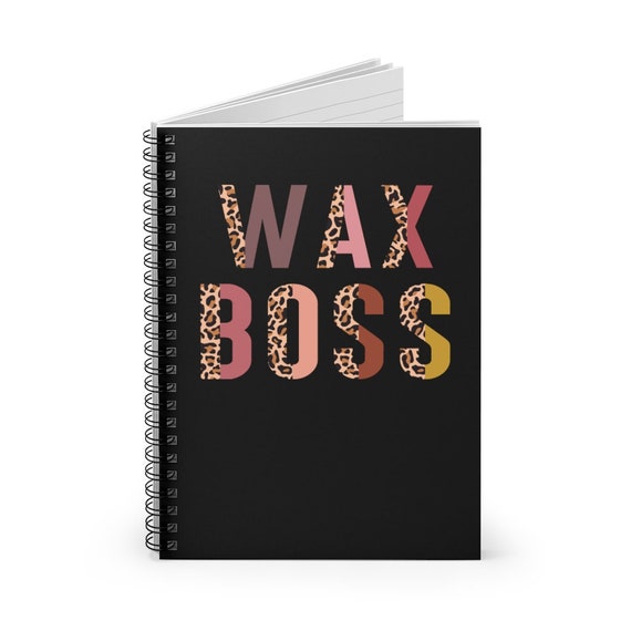 Wax Boss Notebook Wax Melts Notebook Wax Boss Planner Gift - Etsy