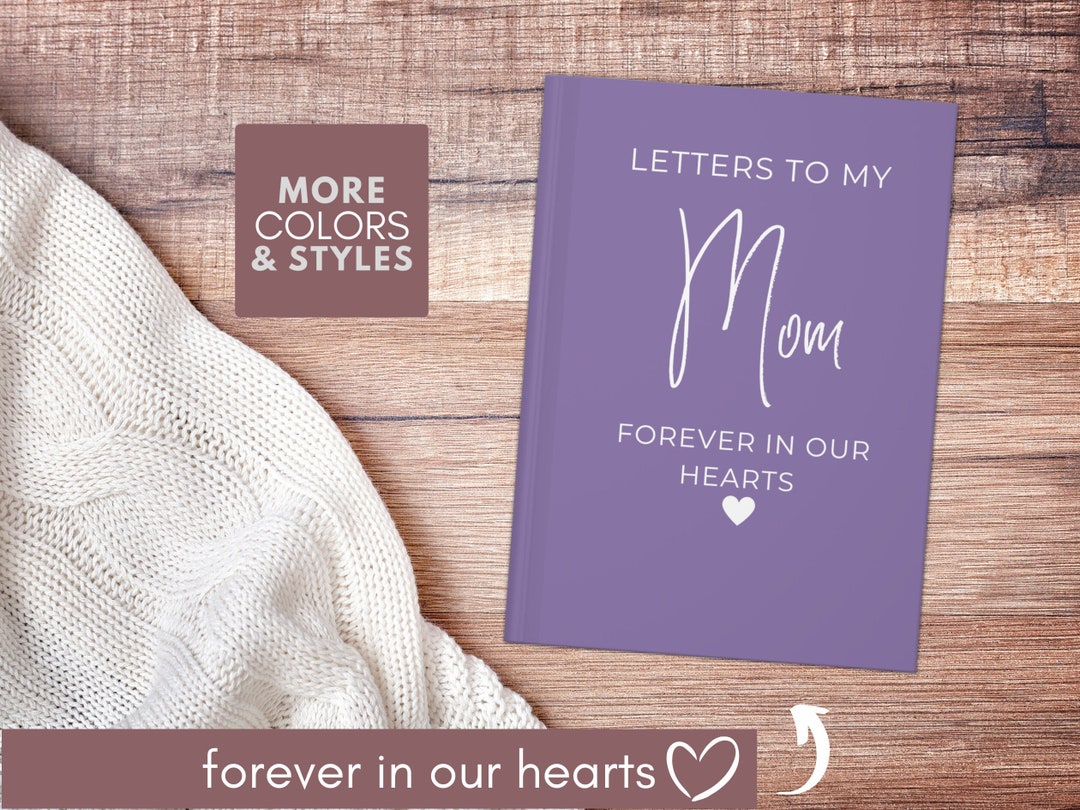 Loss of Mother Letters to Mom Journal Dear Mom Memorial Gift, Loss of ...