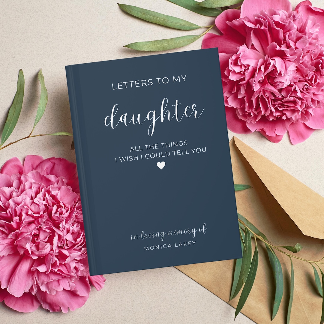 Custom Loss of Daughter Gift Letter to My Daughter in Heaven Daughter ...