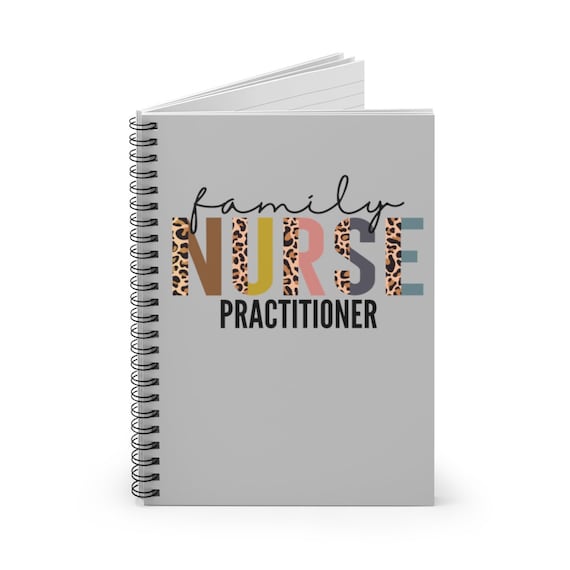 Family Nurse Practitioner Notebook Family Nurse Practitioner | Etsy