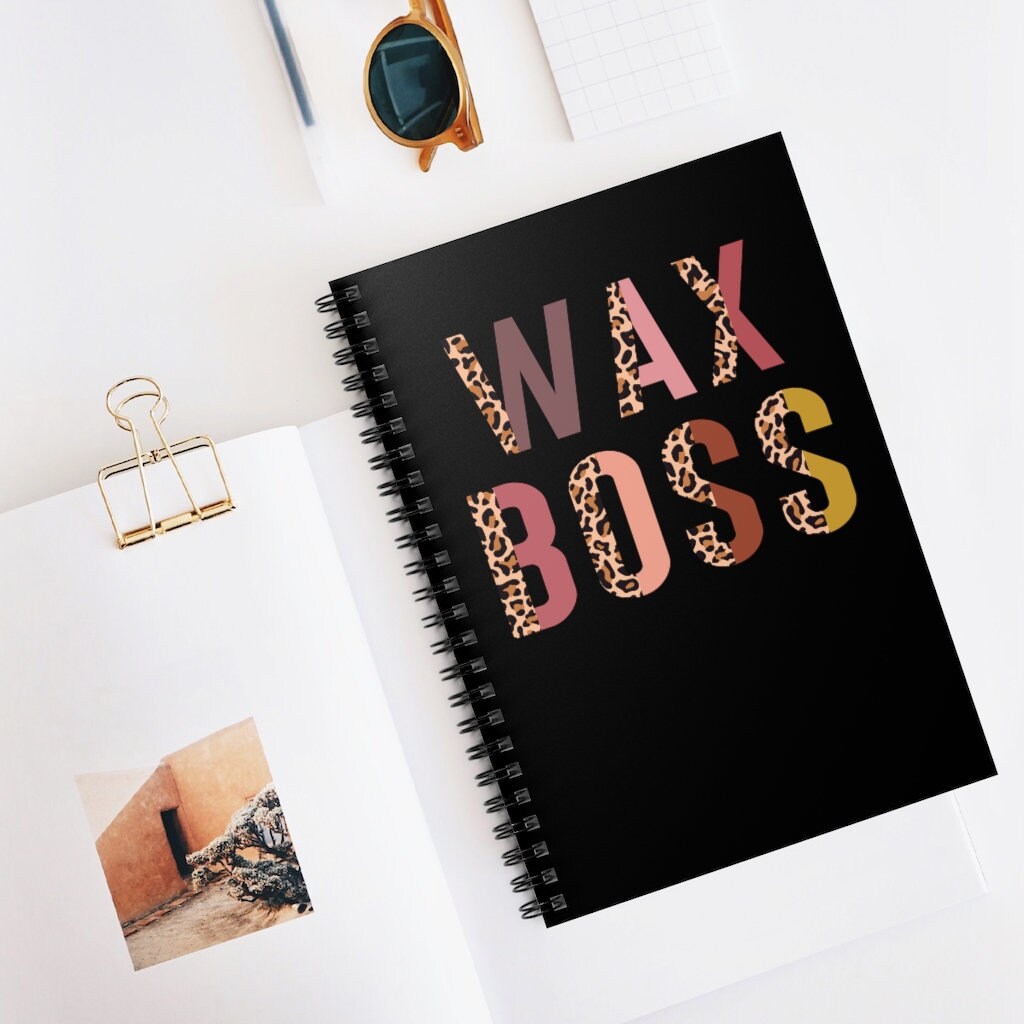 Wax Boss Notebook Wax Melts Notebook Wax Boss Planner Gift - Etsy
