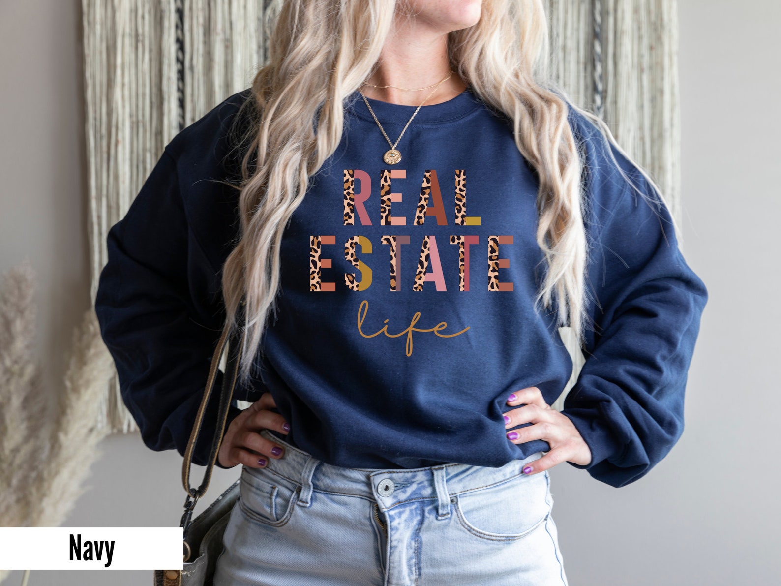 Custom Real Estate Sweatshirt Real Estate Agent Sweater Real - Etsy