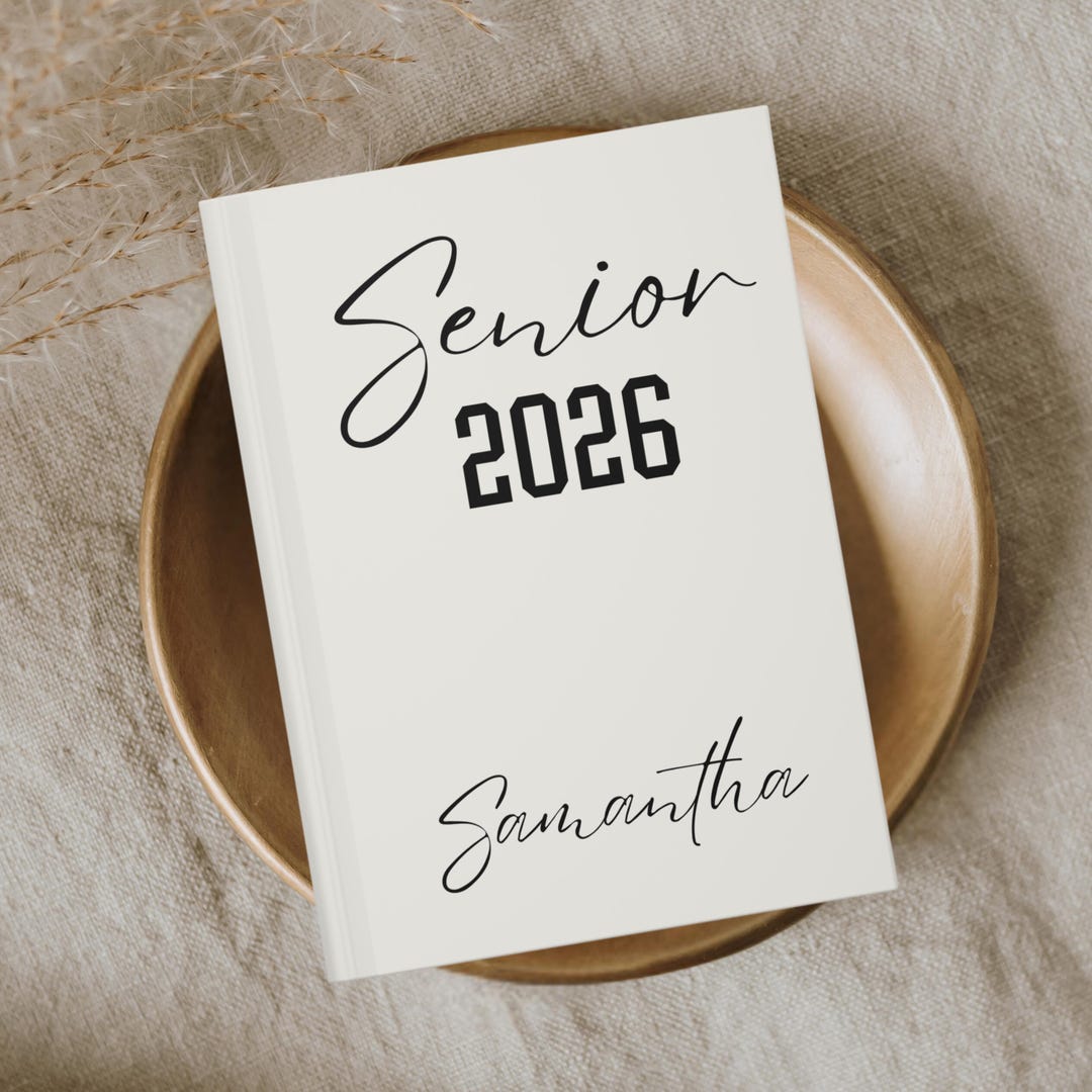 Hello Senior Gift, Senior Gift, Graduation Hardcover Journal, Advice ...