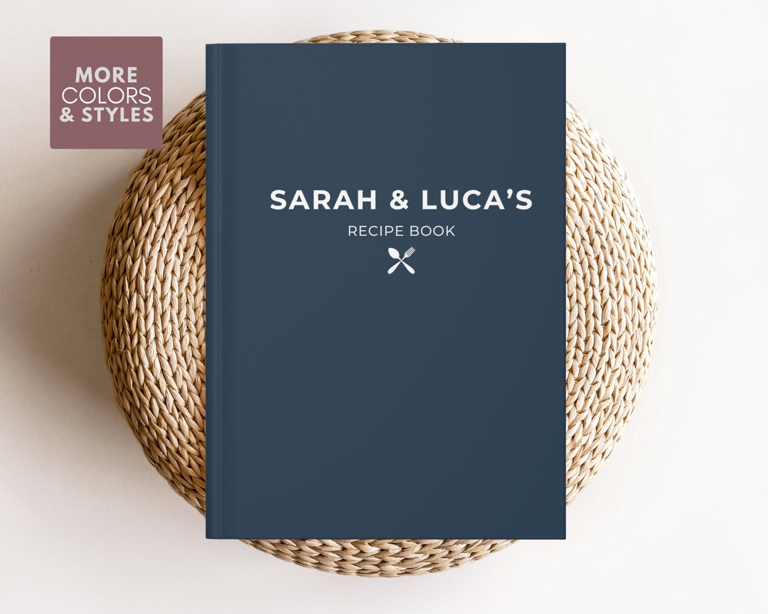 Personalized Family Recipe Book Custom Cookbook Personalized - Etsy