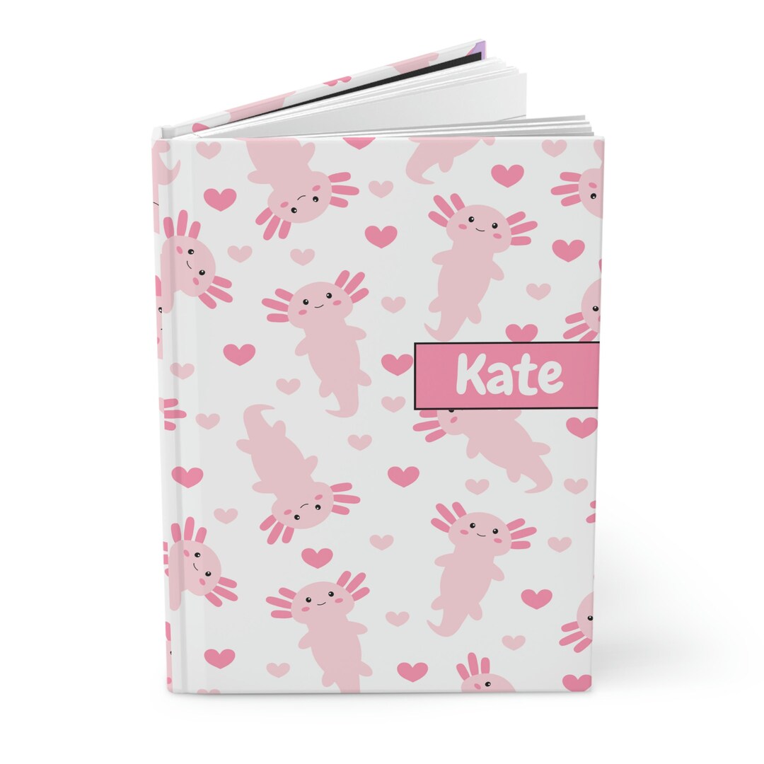 Axolotl Notebook Daughter Notebook Axolotl Journal Axolotls - Etsy