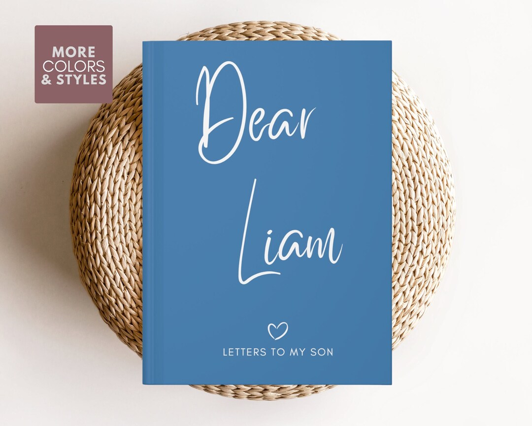 Letters to My Son Notebook Baby Keepsake Gift to My Son Journal Gift ...