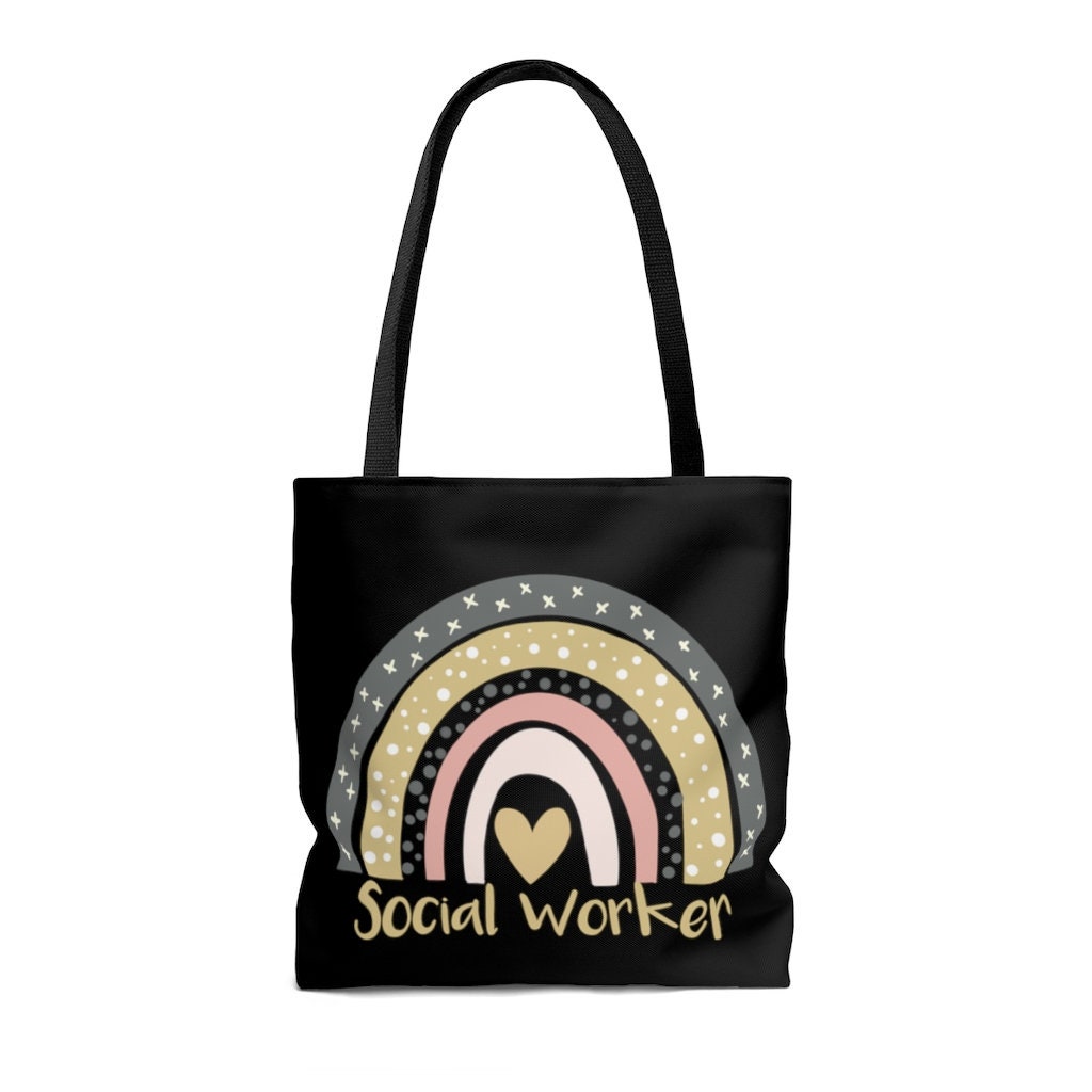 Social Worker Tote Bag Gift For Social Worker Social Work | Etsy