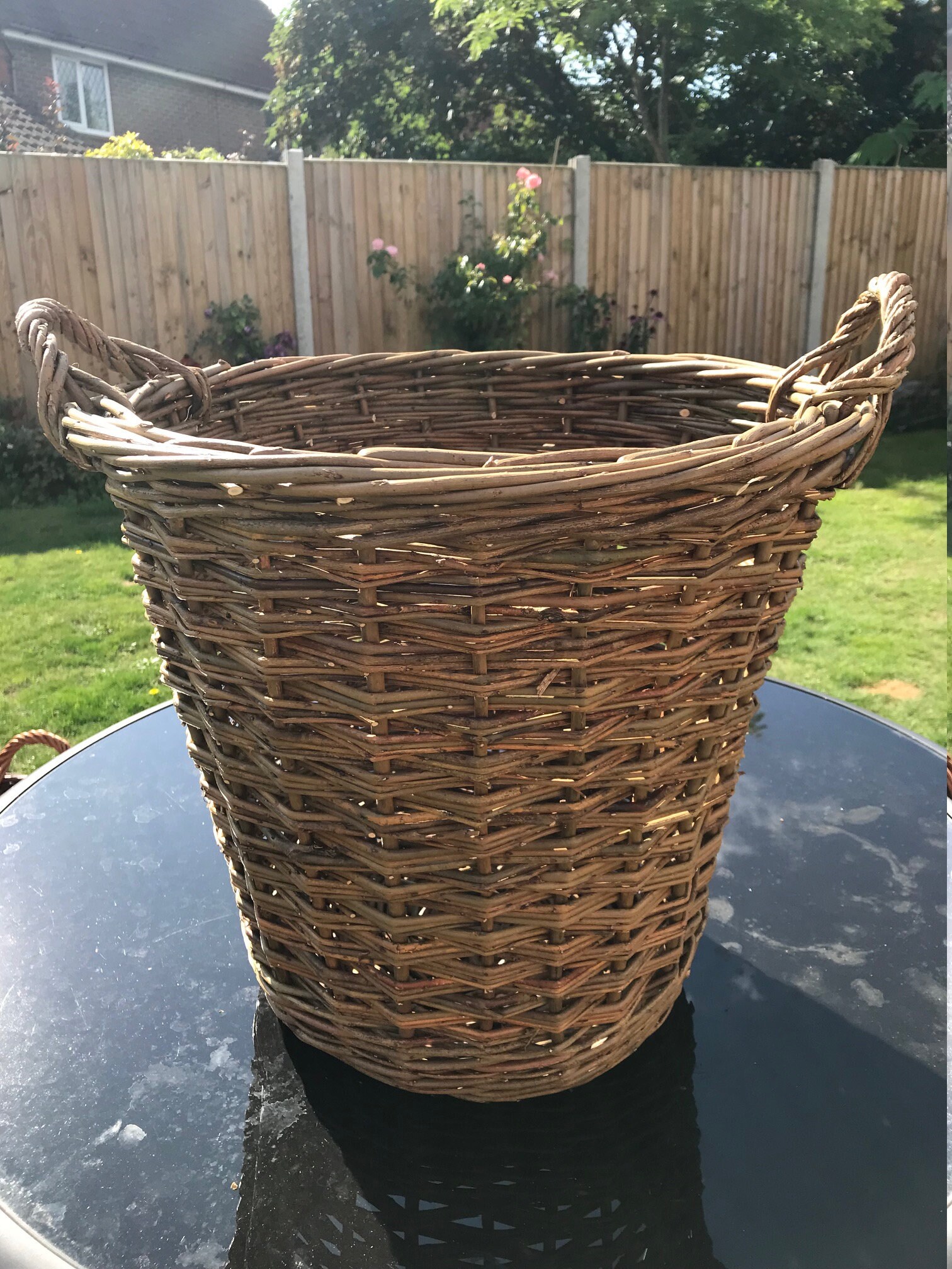 Wicker Bushel Baskets