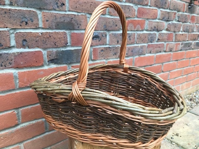 Oval Forage Basket - Etsy UK