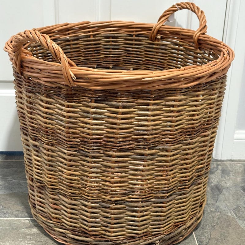 Extra Large Log Basket - Etsy UK