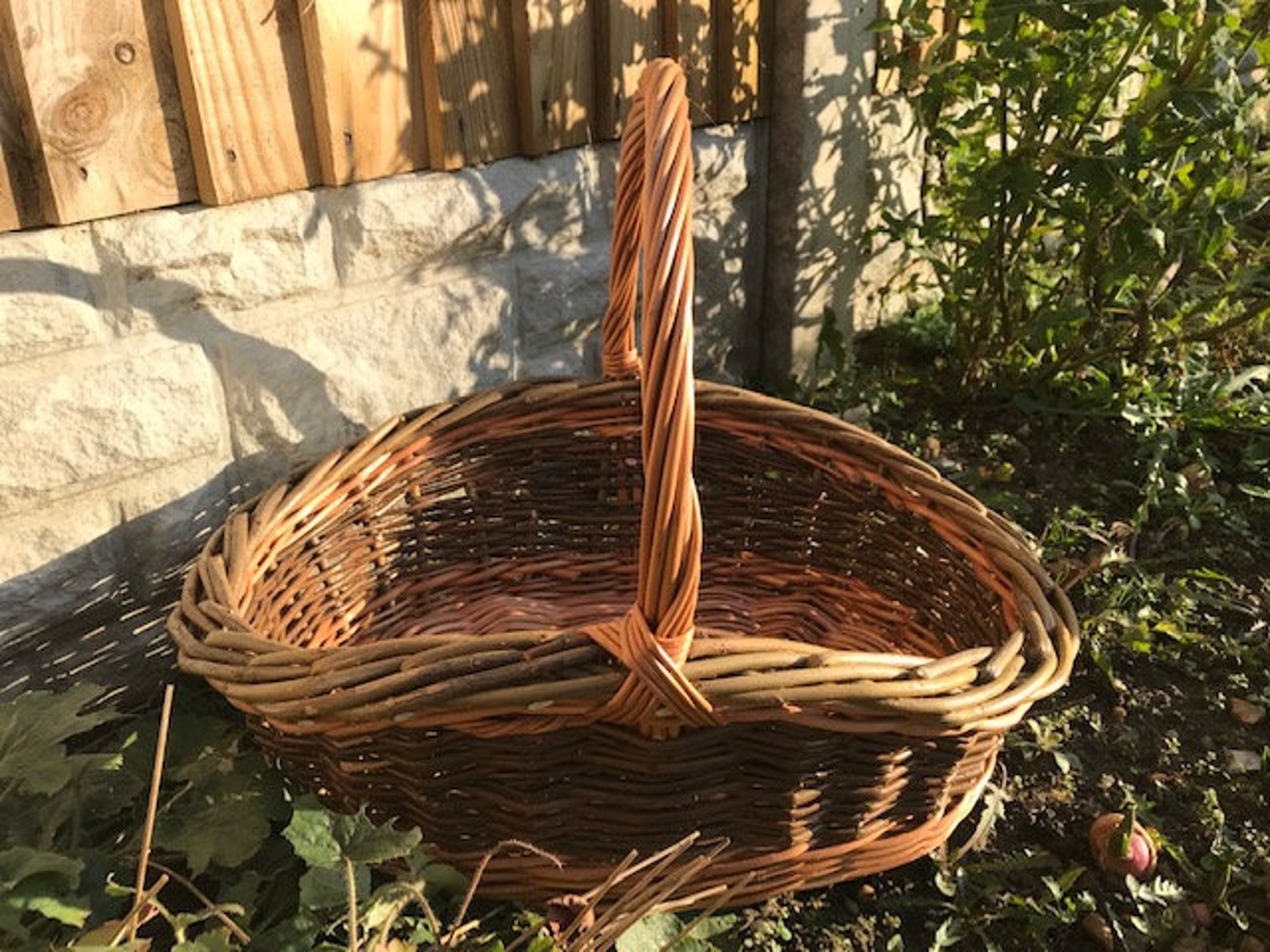 Oval Forage Basket - Etsy UK