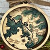 Customized Ornament Map Svg, Multilayer Ornaments,holiday Gifts ...