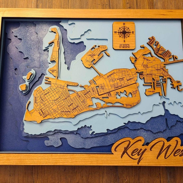 Maps Laser Cut File - Etsy