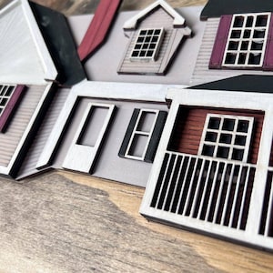 Customized House Svg, Multilayer House Design, Housewarming Gift ...